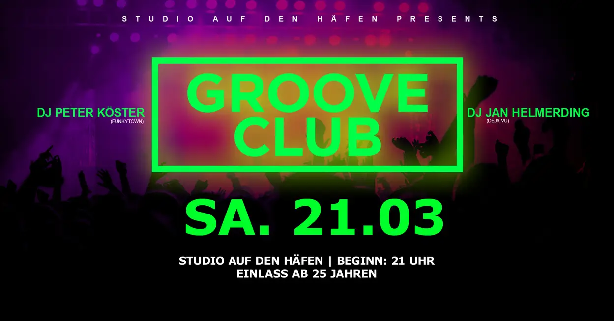 Groove Club-Party - Szenenight